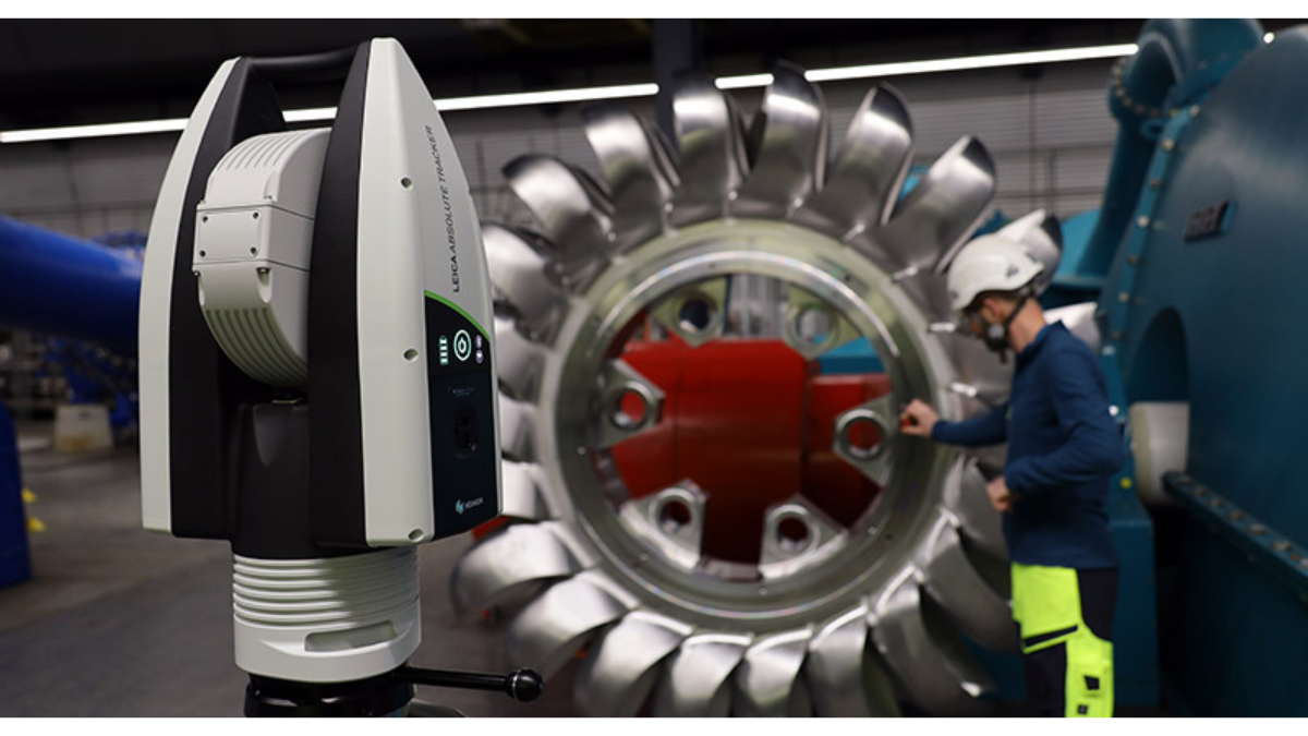 Nouveau système laser tracker 3D à très longue portée, avec palpeur ...